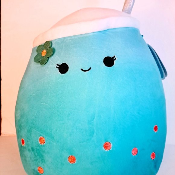 Kellytoy | Toys | Jakarria Blue Boba Tea Squishmallow Plush 2 Brand New ...